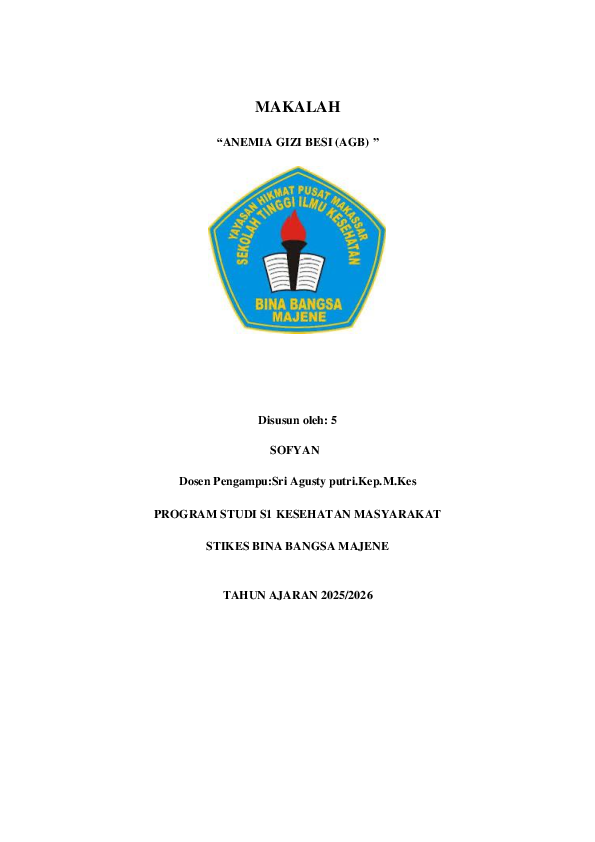 (PDF) MAKALAH SOFYAN