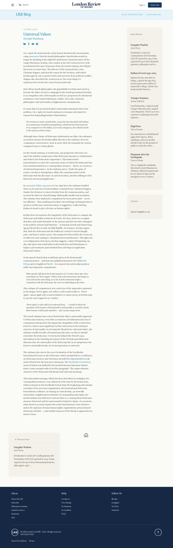 (PDF) Universal Values