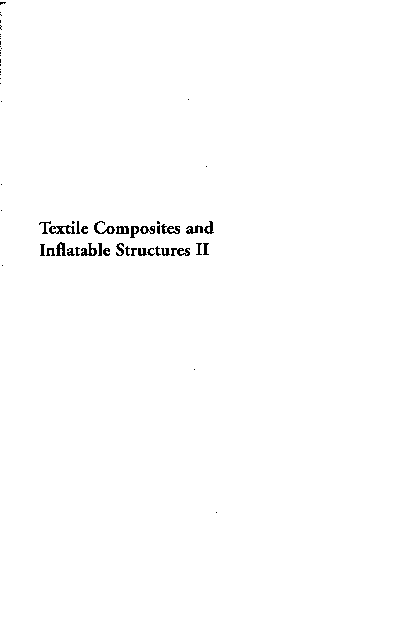 (PDF) Textile Composites and Inflatable Structures V