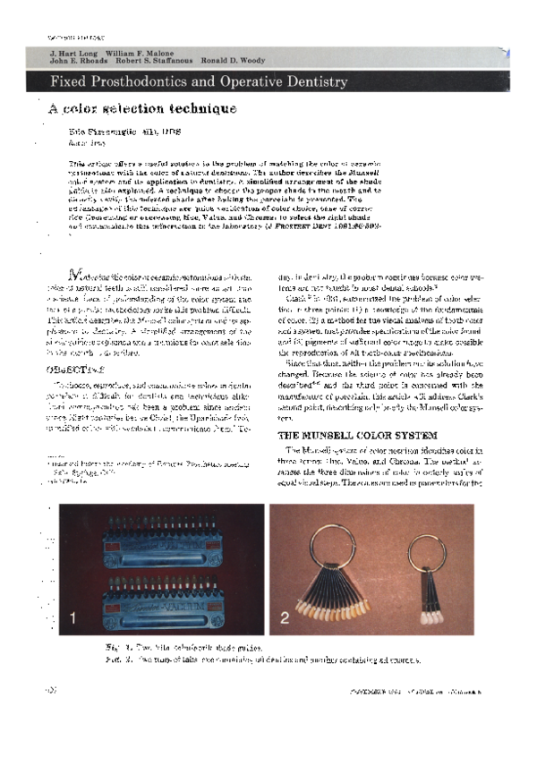 (PDF) A color selection technique