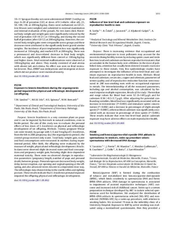 (PDF) Exposure to Senecio brasiliensis during the organogenesis period ...