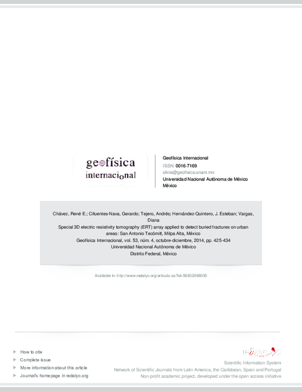 (PDF) Special 3D electric resistivity tomography (ERT) array applied to ...