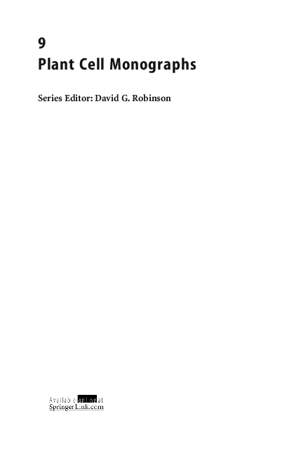 (PDF) Cell Division Control in Plants