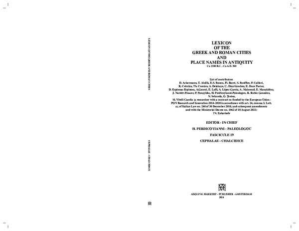 (PDF) Cerveteri / Caere