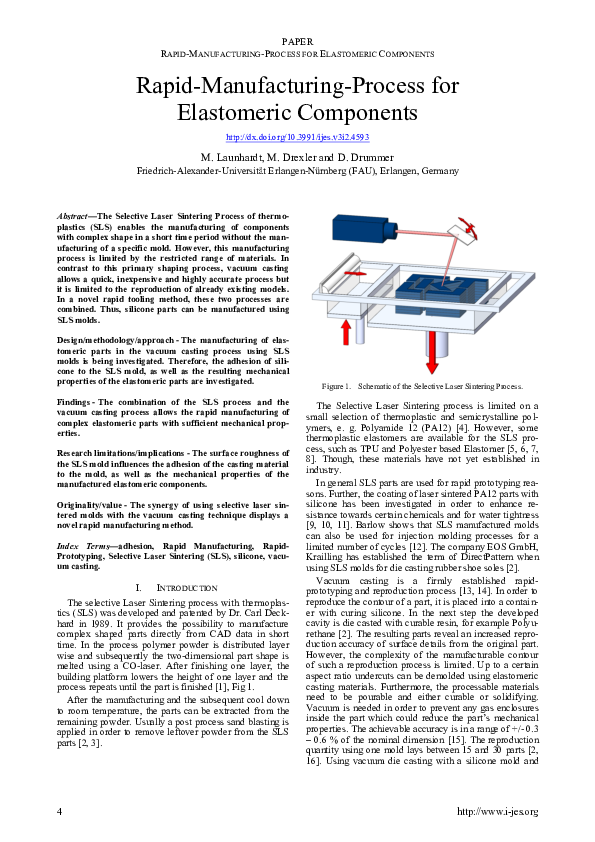 (PDF) Rapid-Manufacturing-Process for Elastomeric Components