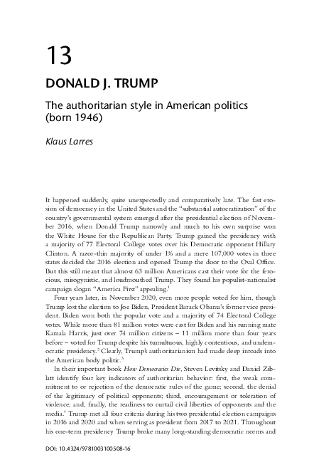 (PDF) Donald J. Trump