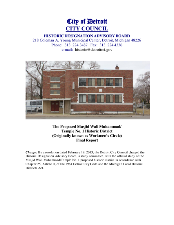 (PDF) Masjid Wali Muhammad FINAL REPORT