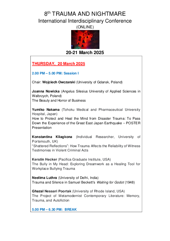 (PDF) International Interdisciplinary Conference