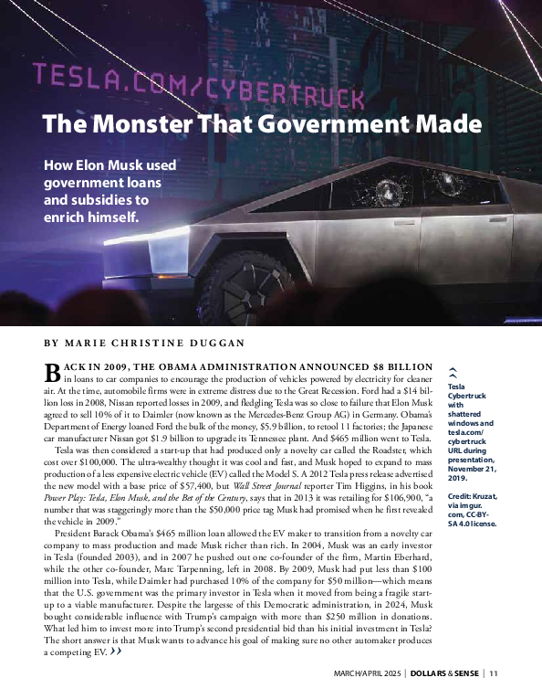 (PDF) The Monster that Government Made