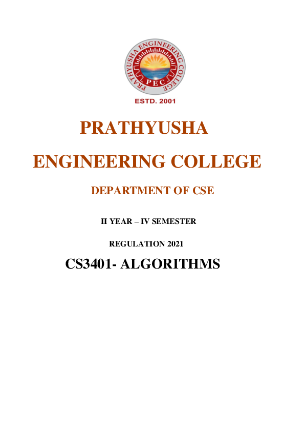 (PDF) Algorithms-Final