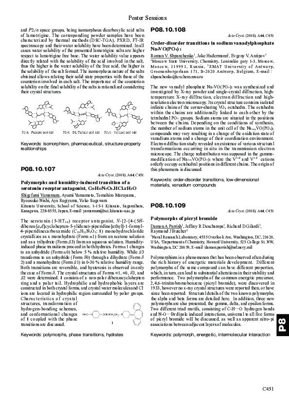 (PDF) Order–disorder transitions in sodium vanadylphosphate Na4VO(PO4)2