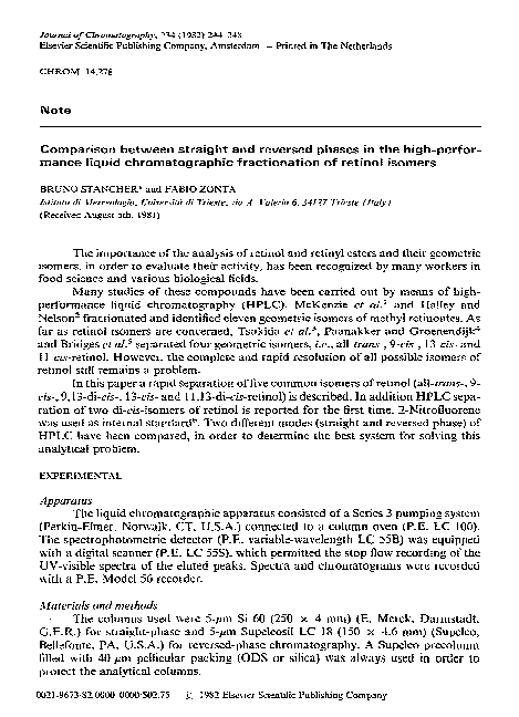 (PDF) Comparison between straight and reversed phases in the high ...