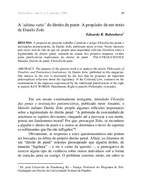 (PDF) Danilo Zolo