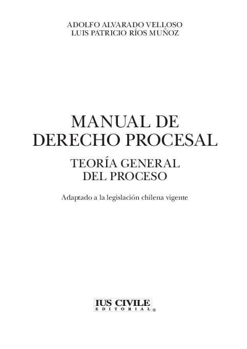 (PDF) MANUAL TEORIA GENERAL DEL PROCESO