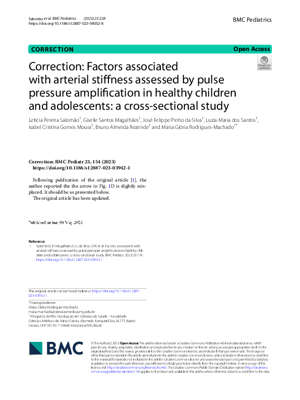 (PDF) Correction: Factors associated with arterial stiffness assessed by pulse pressure ...