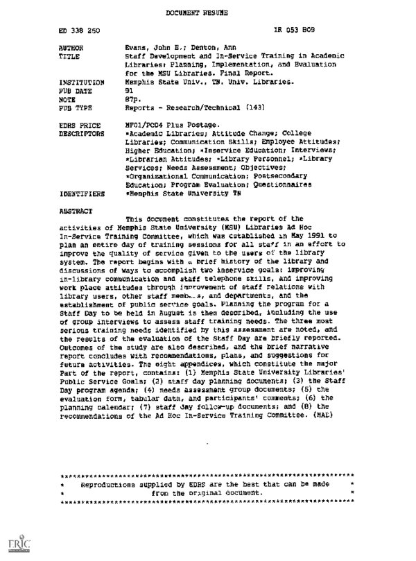 (PDF) Staff Development and In-Service Training in Academic Libraries ...