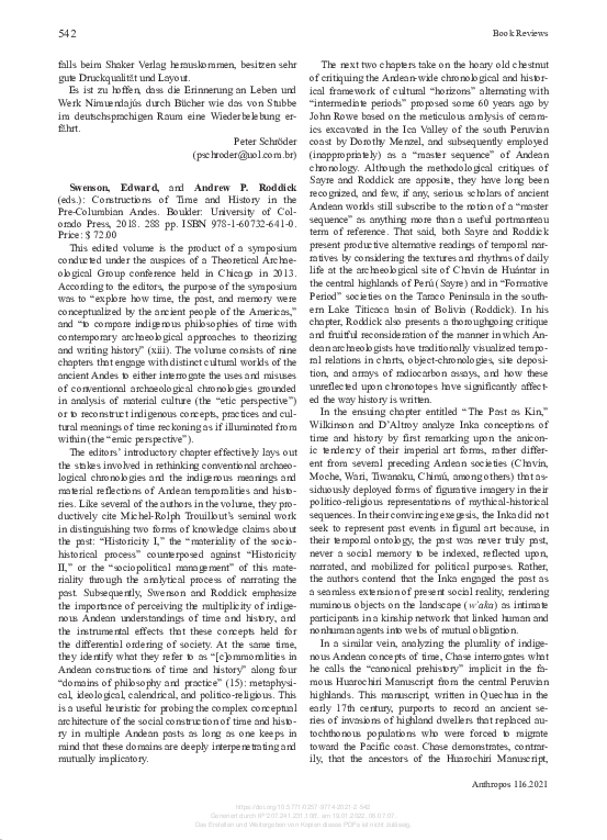 (PDF) Swenson, Edward, and Andrew P. Roddick (eds.): Constructions of ...