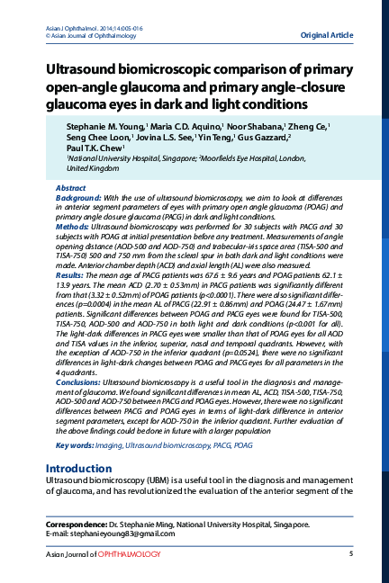 (PDF) Ultrasound biomicroscopic comparison of primary open-angle glaucoma and primary angle ...