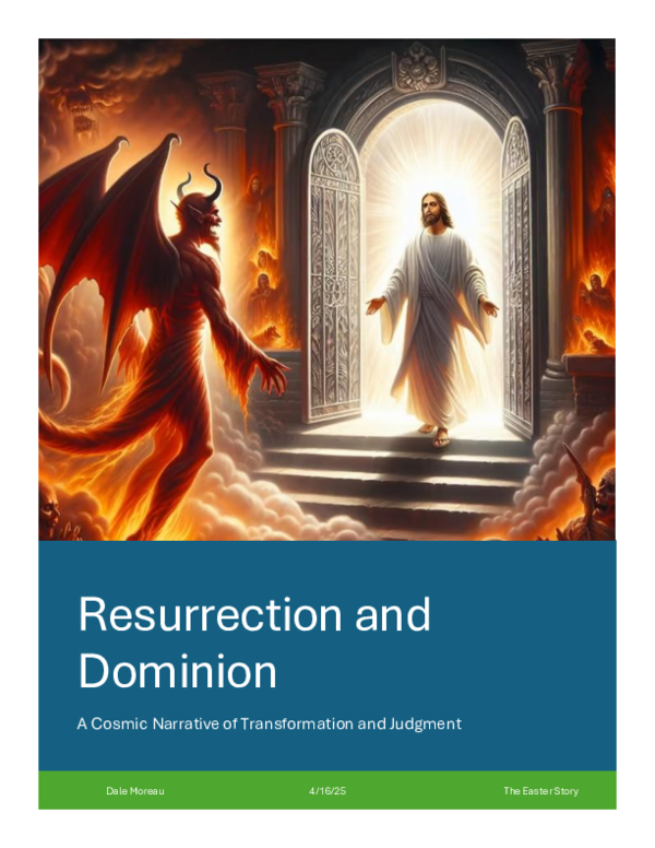 (PDF) Resurrection and Dominion: A Cosmic Narrative of Transformation ...