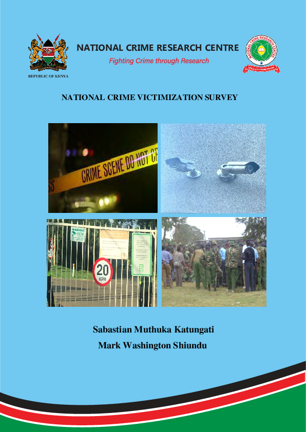 (PDF) National Crime Victimization Survey Report