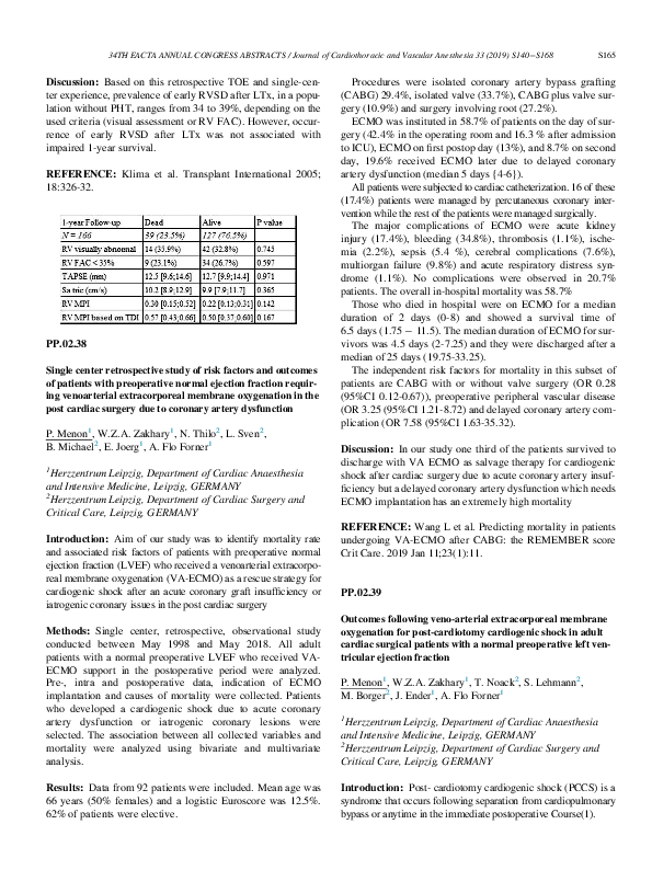 (PDF) Single center retrospective study of risk factors and outcomes of ...