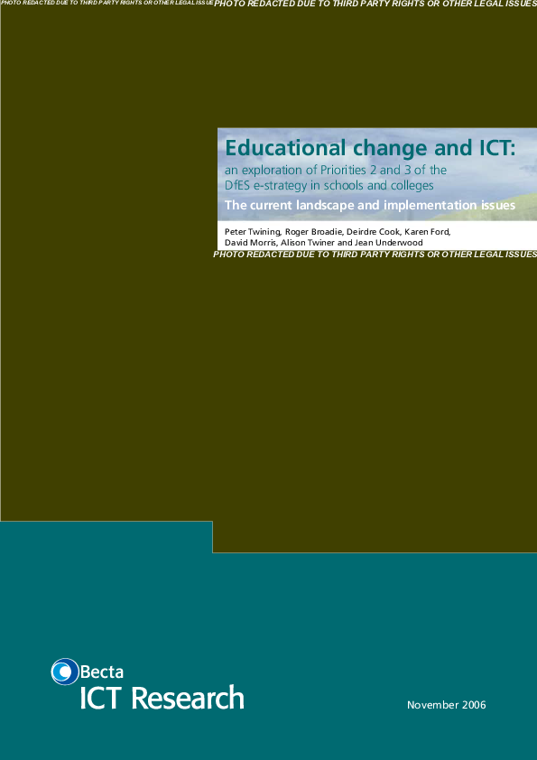 (PDF) The current landscape and implementation issues