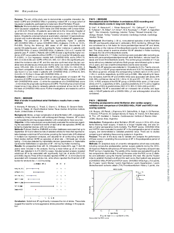 (PDF) P4574Predicting postoperative atrial fibrillation after cardiac ...