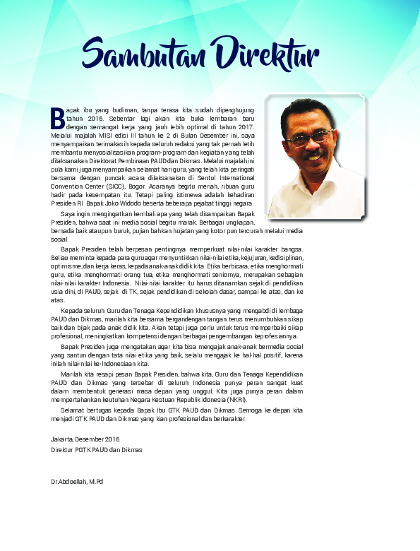 (PDF) Majalah media informasi guru dan tenaga kependidikan paud dan ...
