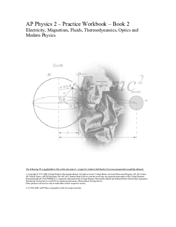 (PDF) AP Physics 2 -Practice Workbook -Book 2 Electricity, Magnetism ...