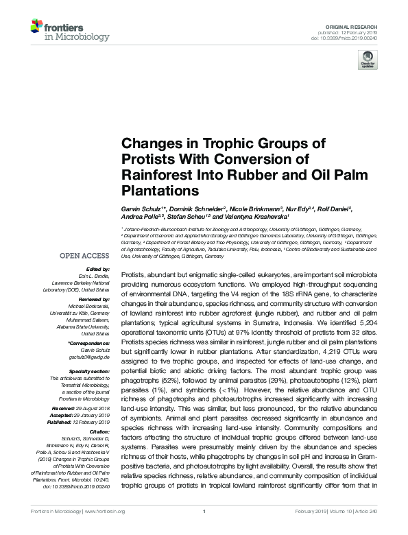 (PDF) Changes in Trophic Groups of Protists With Conversion of ...