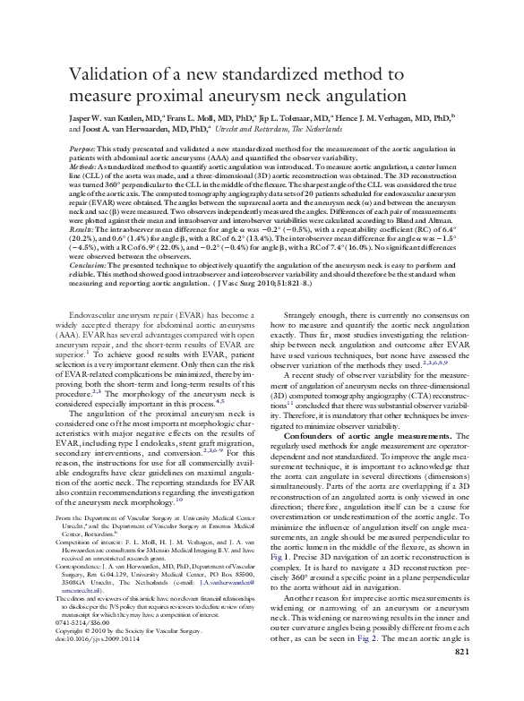 (PDF) Validation of a new standardized method to measure proximal ...