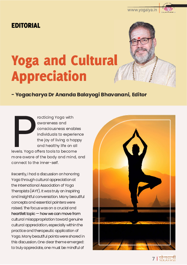 (PDF) Yoga and Cultural Appreciation