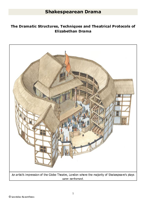 (PDF) Shakespearean Drama