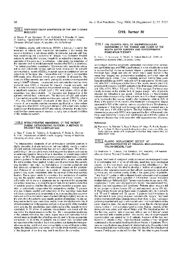 (PDF) Intraoperative Awakening of the Patient During Orthognathic ...