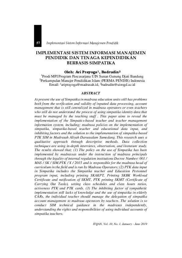 (PDF) Implementasi Sistem Informasi Manajemen Pendidik Dan Tenaga ...