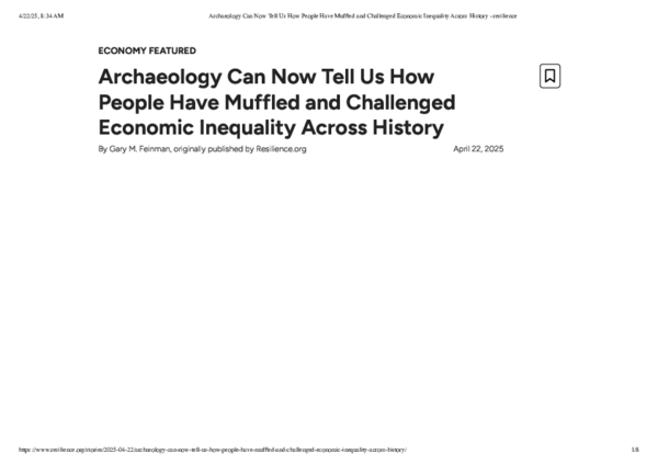 (PDF) Archaeology Can Now Tell Us How People Have Muffled and ...