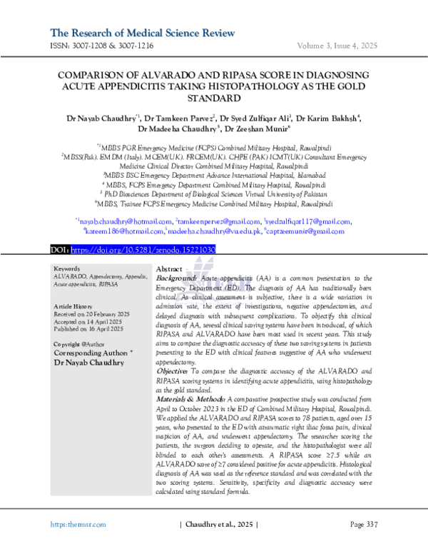 (PDF) The Research of Medical Science Review
