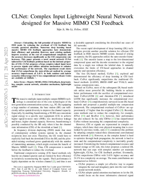 (PDF) CQNet: Complex Input Quantized Neural Network designed for ...