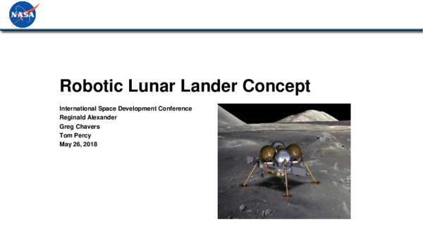 (PDF) Robotic Lunar Lander Concept