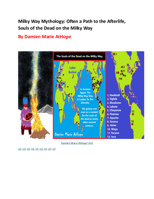 (PDF) Milky Way Mythology: Often a Path to the Afterlife, Souls of the ...