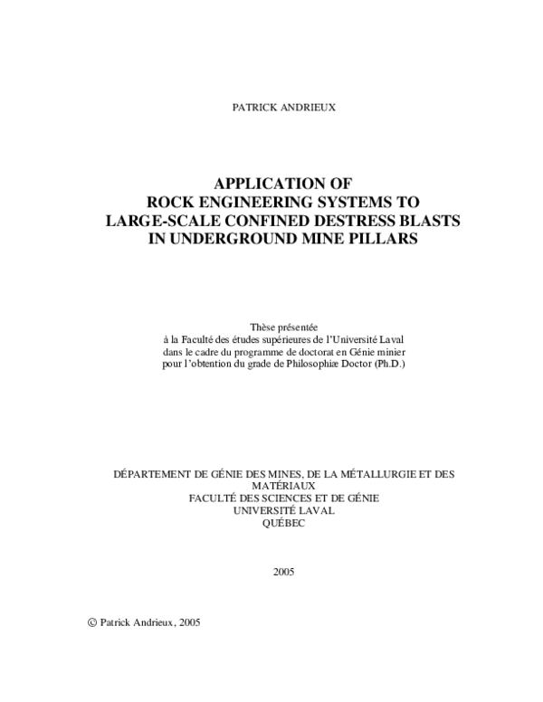 (PDF) Application of rock engineering systems to large-scale confined ...