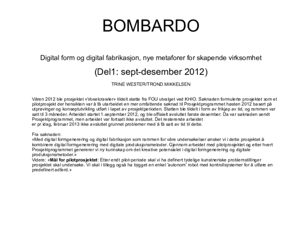 (PDF) Bombardo