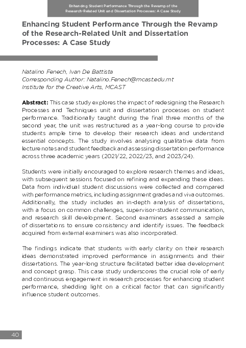 (PDF) Enhancing Student Performance Through the Revamp of the Research ...