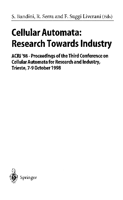 (PDF) Cellular Automata: Research Towards Industry