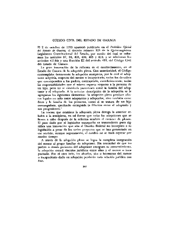 (PDF) Codigo Civil del estado de Oaxaca