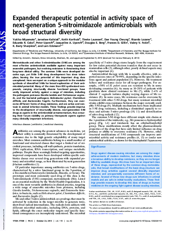 (PDF) Expanded therapeutic potential in activity space of next ...