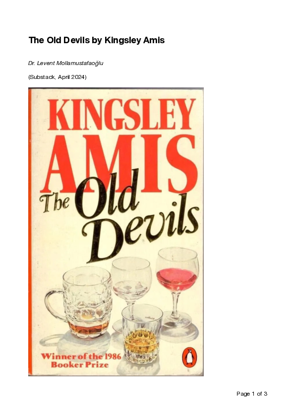(PDF) The Old Devils
