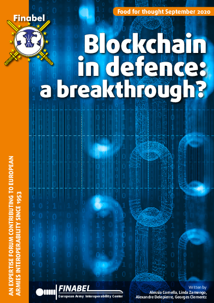 (PDF) Blockchain in defence : a breakthrough