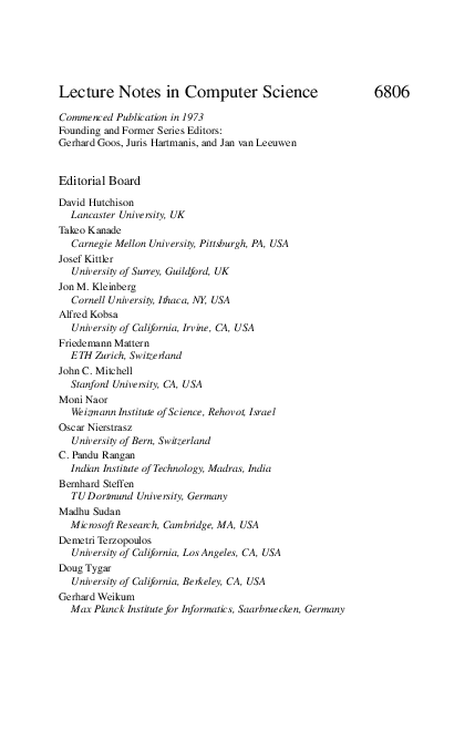 (PDF) Computer Aided Verification