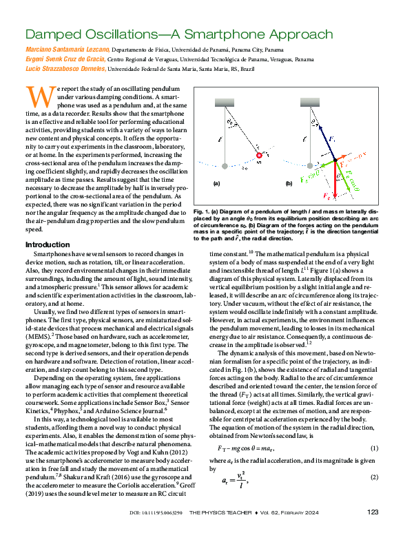 (PDF) Damped Oscillations-A Smartphone Approach